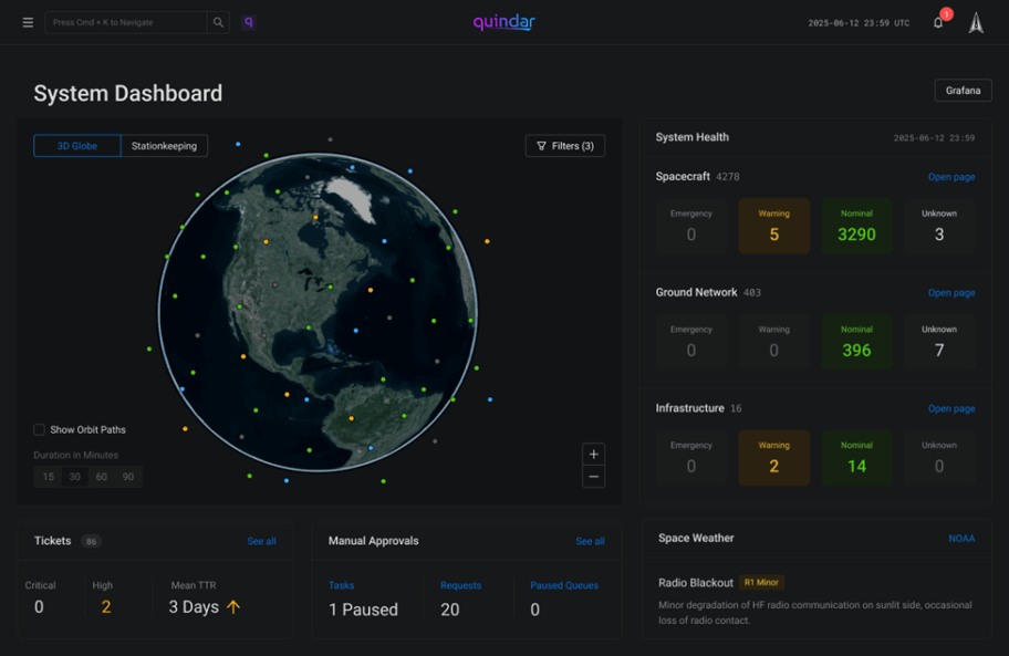 Quindar Brings Automation and Intelligence to Mission Operations